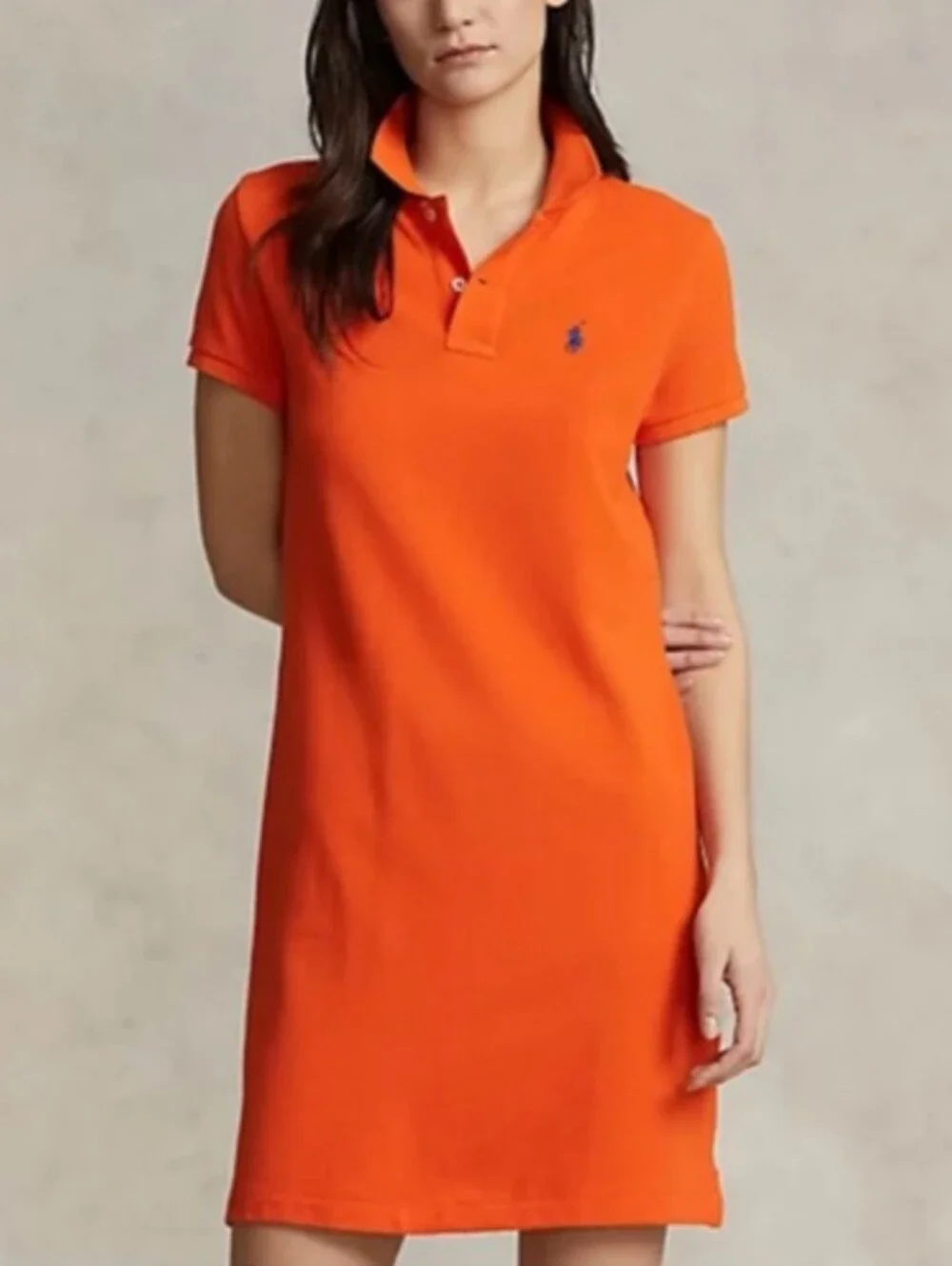 Ralph Lauren | Dresses | Ralph Lauren Sport Orange Pique Cotton Polo ...
